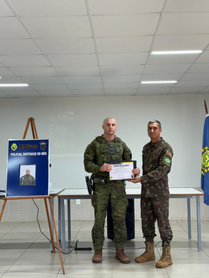 BPFron realiza solenidade do policial destaque e aproxima comunidade da ...